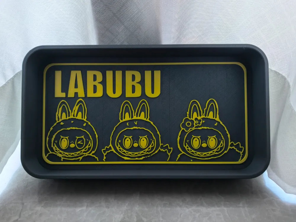 Stylish and Practical LBB Zimomo LA BUBU Storage Box by user_4129845948 MakerWorld: Download ...