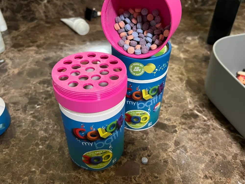 Color My Bath - Tablet Filter! by shiftclickme - MakerWorld