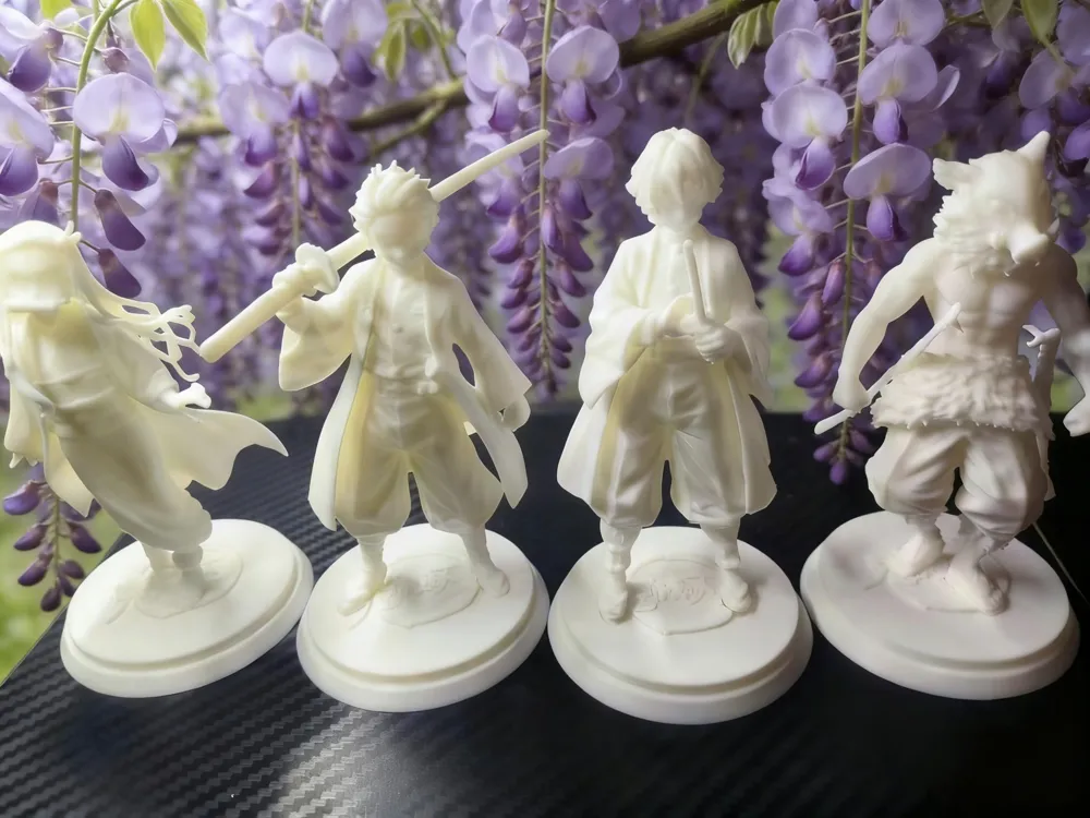 Demon Slayer Corps Main Characters Standing Pose - Free 3D Print Model ...