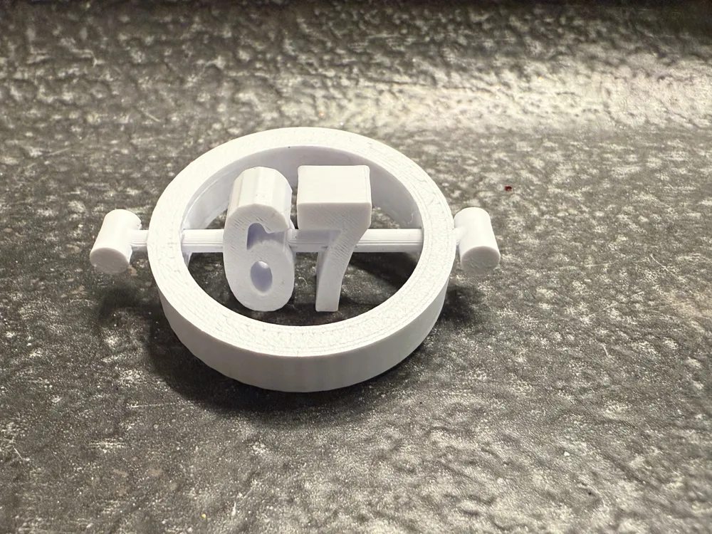 67 Spinner Fidget - Free 3D Print Model - MakerWorld