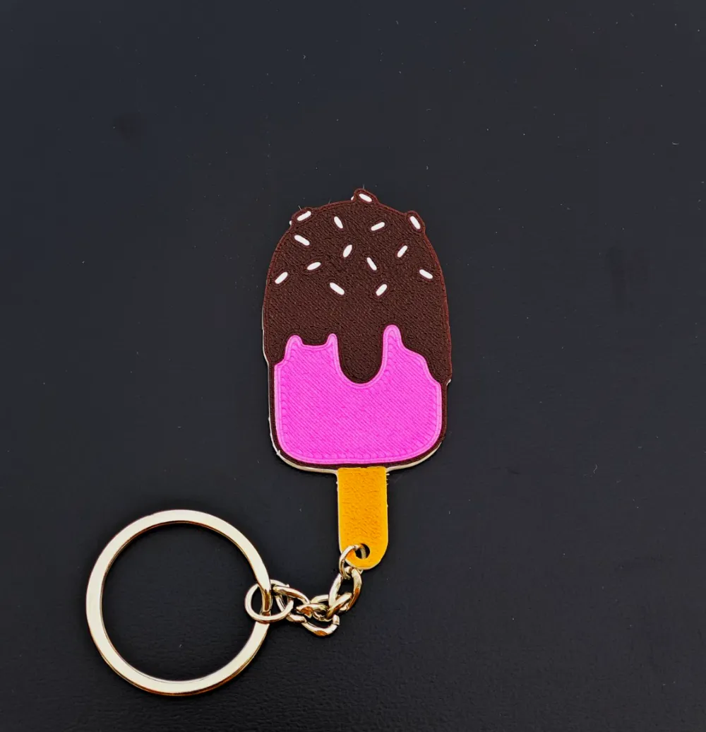 Ice cream on stick keychain by everydaynormalguy99 - MakerWorld