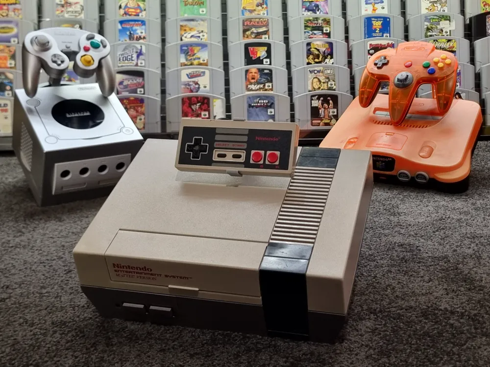 NES Display Stand by Arniel86 MakerWorld: Download Free 3D Models