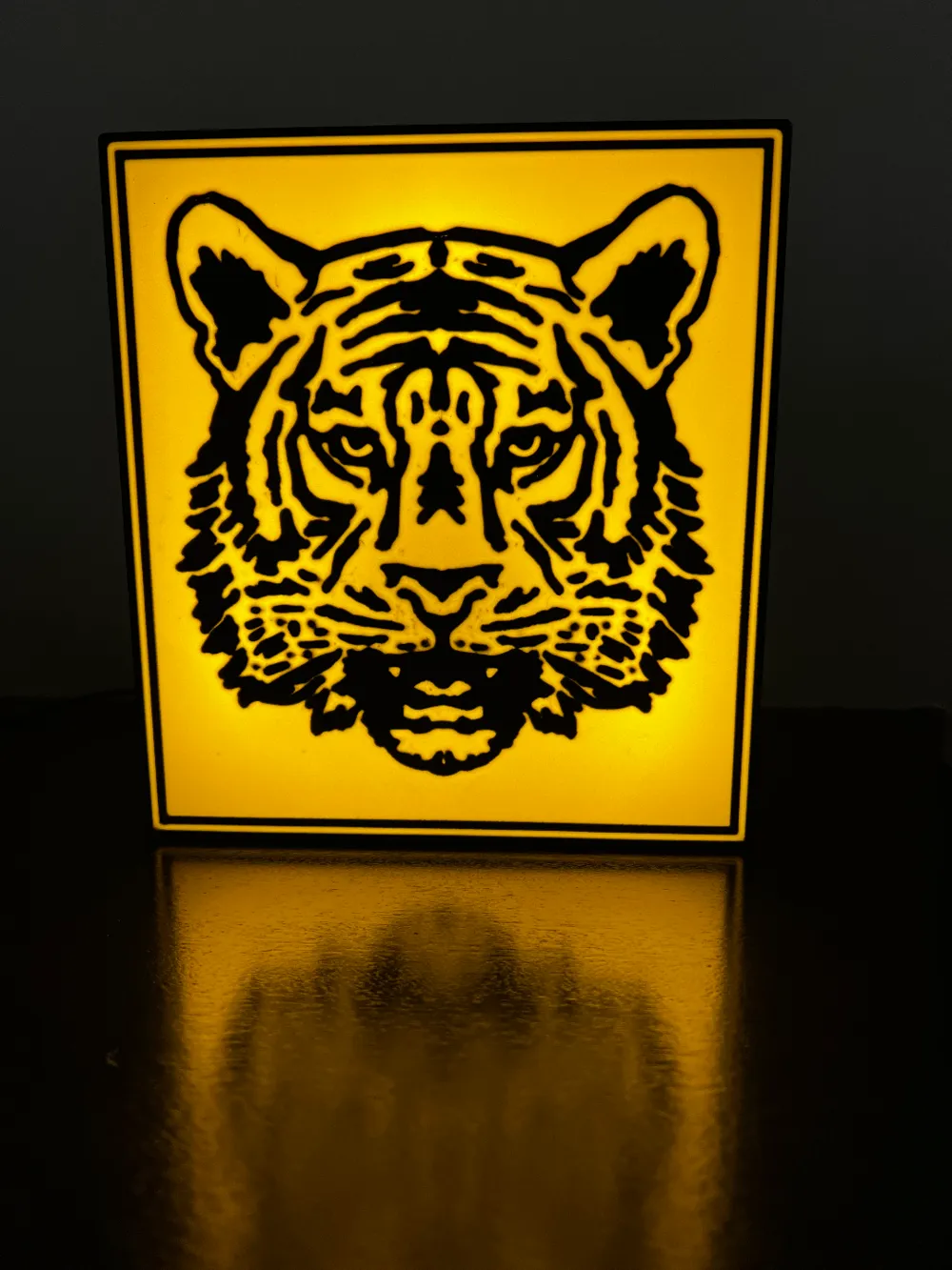 Tiger Light Box by GeelongHandMade - MakerWorld