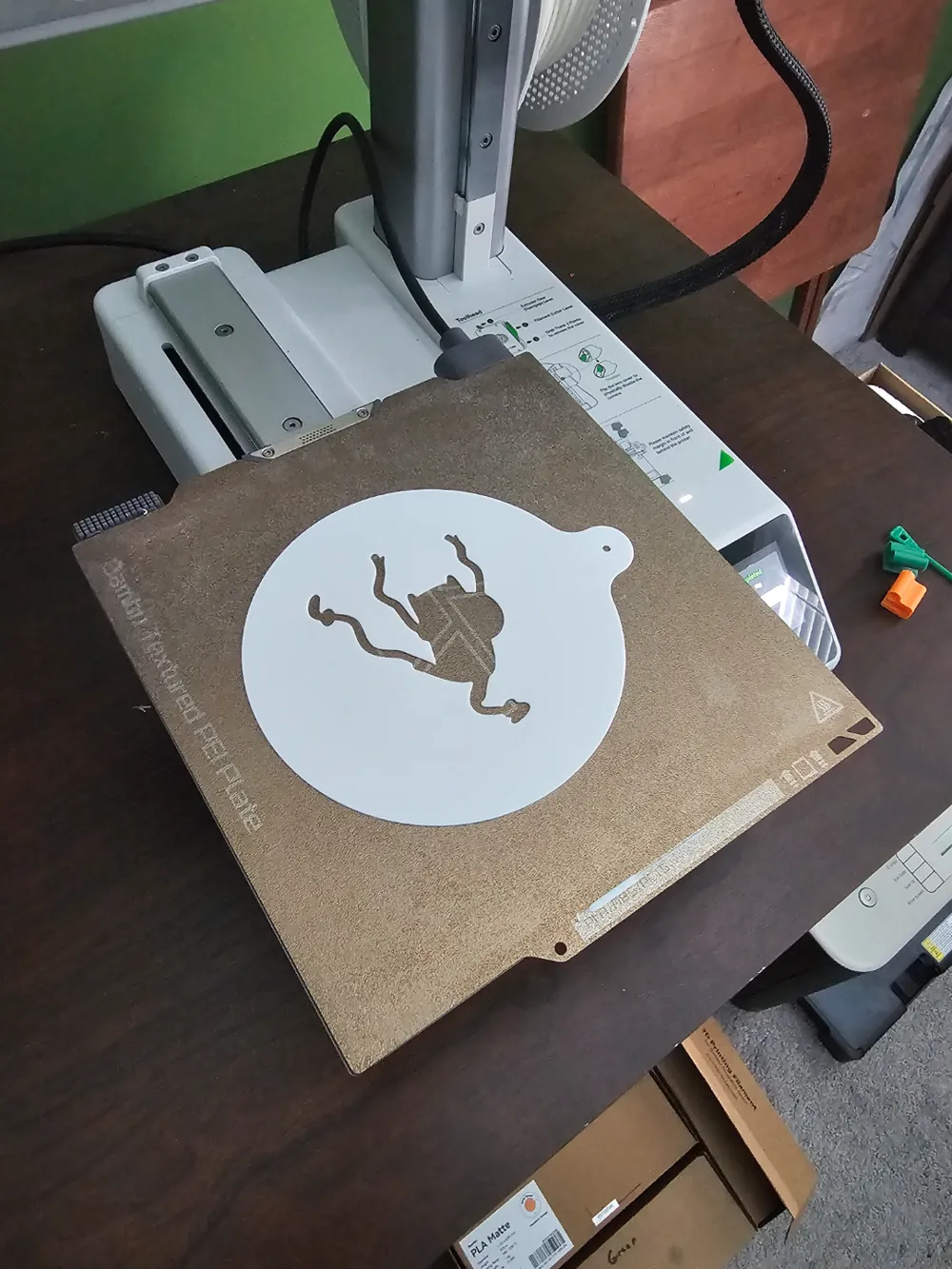 Perfect Adventure Time Finn Latte Art Stencil by Perfect Prints ...