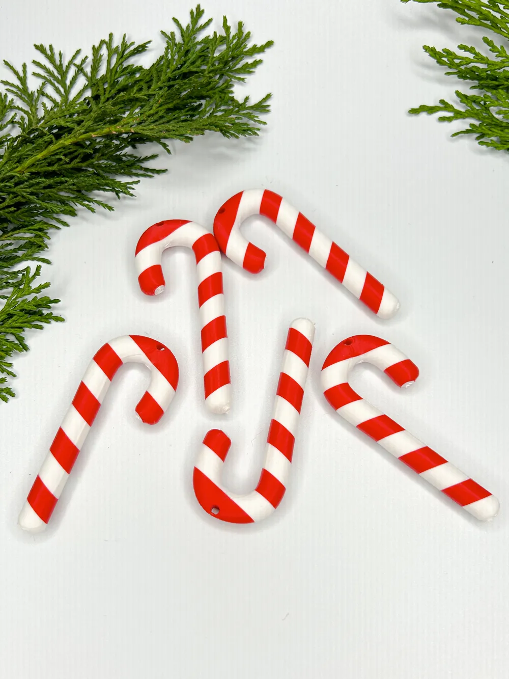 Candy Cane Ornament – Christmas Tree Hook Edition by DomaX 3D Printing ...