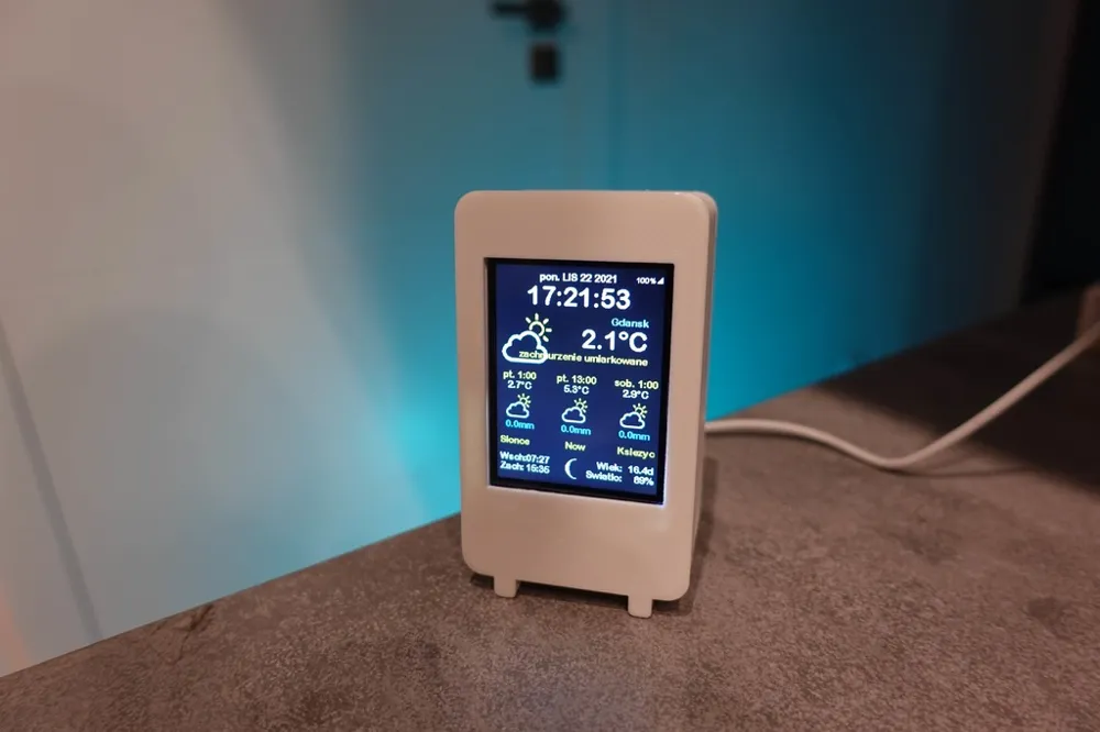 ESP8266 Weather station by Nicek MakerWorld: Download Free 3D Models