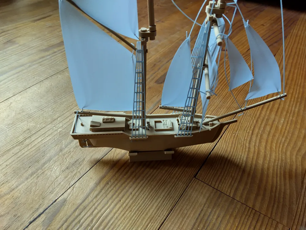 Sailboat Brigantine by Ellus MakerWorld: Download Free 3D Models