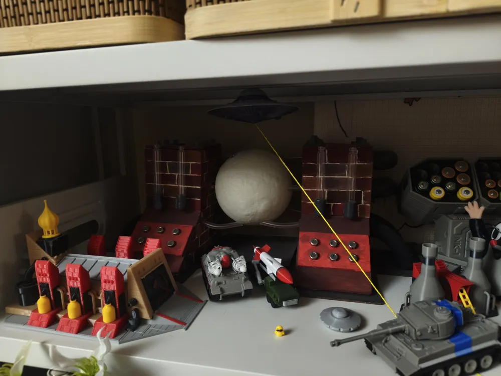 Red Alert 2 Yuri UFO - Free 3D Print Model - MakerWorld