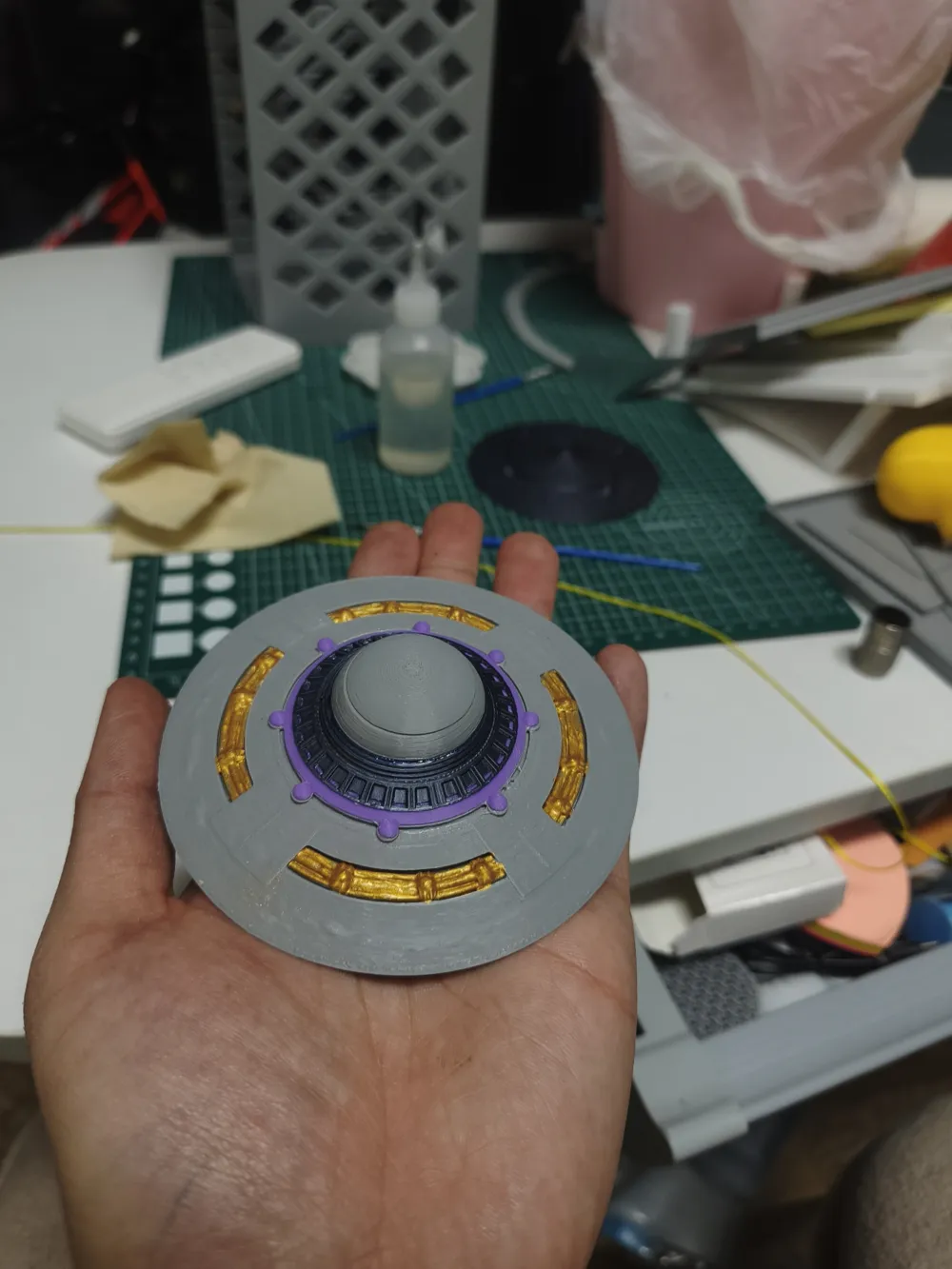 Red Alert 2 Yuri UFO - Free 3D Print Model - MakerWorld