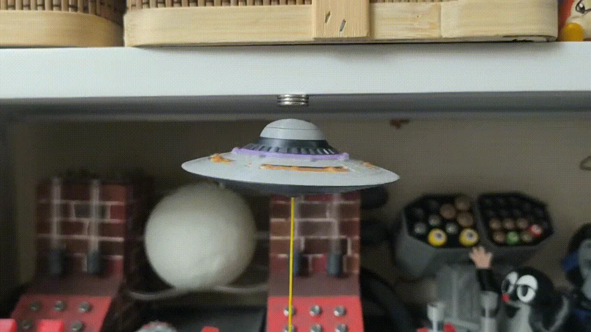 Red Alert 2 Yuri UFO - Free 3D Print Model - MakerWorld