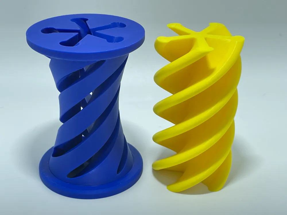 Impossible Passthrough Curved Helix Fidget Toy by Jazzman_78 - MakerWorld