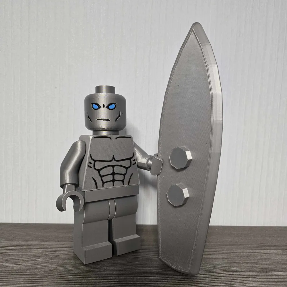 Silver Surfer * 500% ~21cm - Free 3D Print Model - MakerWorld