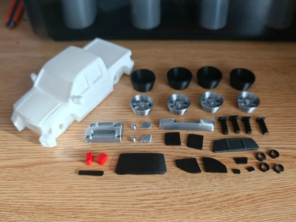Nissan titan v8 - Free 3D Print Model - MakerWorld