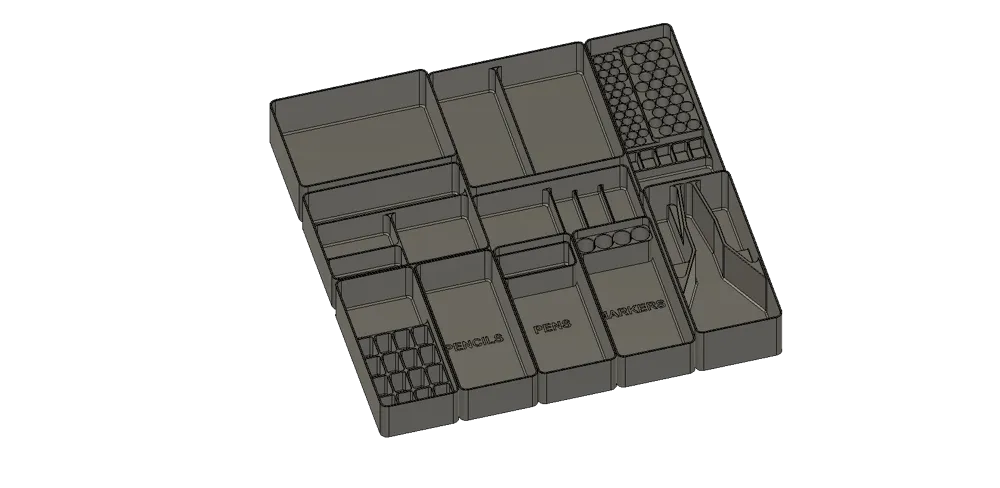 Kitchen and Office Junk Drawer Organizer by NotGrounded MakerWorld ...