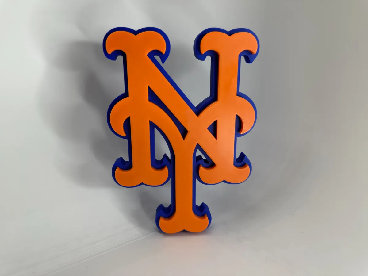 New York Mets Cap Logo 1993 by ABeezy13 MakerWorld: Download Free 3D Models