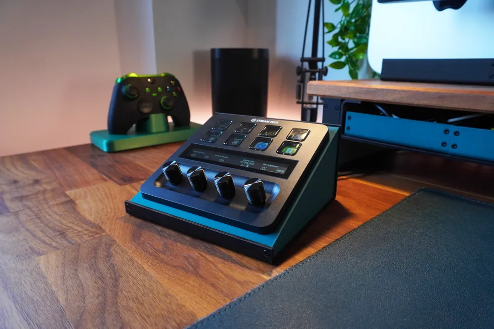 Stream Deck Plus + Stand By Foxwood - Free 3D Print Model - MakerWorld