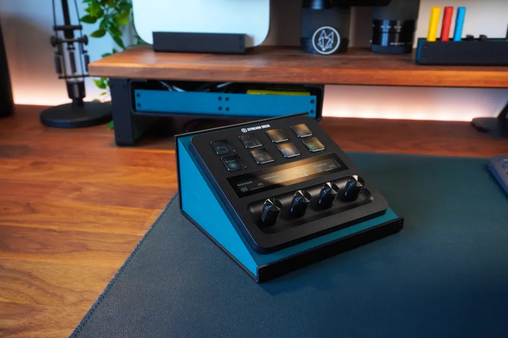 Stream Deck Plus + Stand By Foxwood - Free 3D Print Model - MakerWorld
