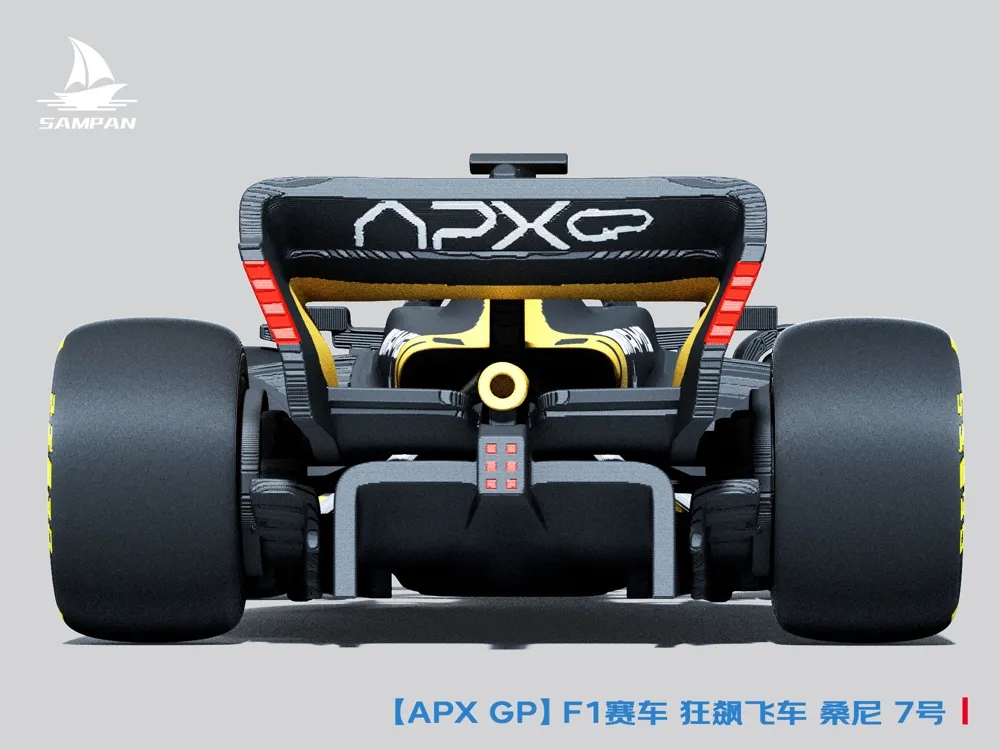 [APX GP] Movie 'F1: Apex' Brad Pitt's Vehicle APXGP Racing Car Sonny 7 ...