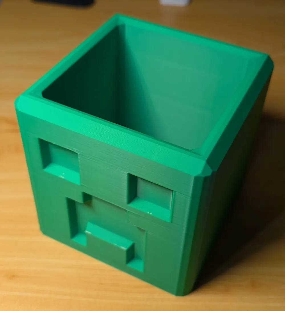 Minecraft Creeper Pencil Holder by Felyks - MakerWorld