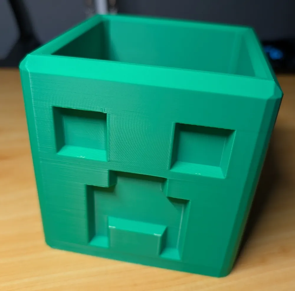 Minecraft Creeper Pencil Holder by Felyks - MakerWorld