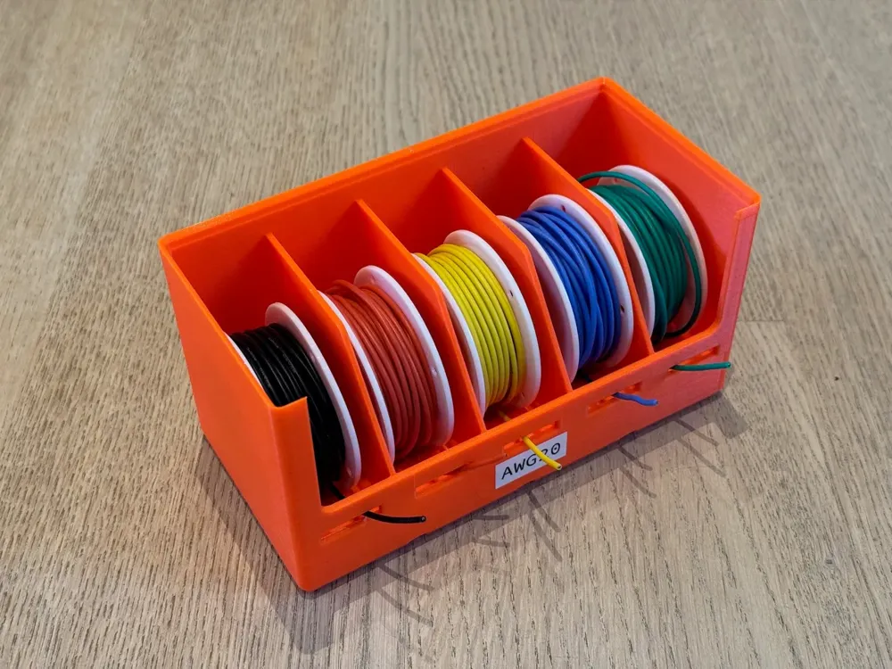 Gridfinity Wire Spool Holder by Cel4n - MakerWorld