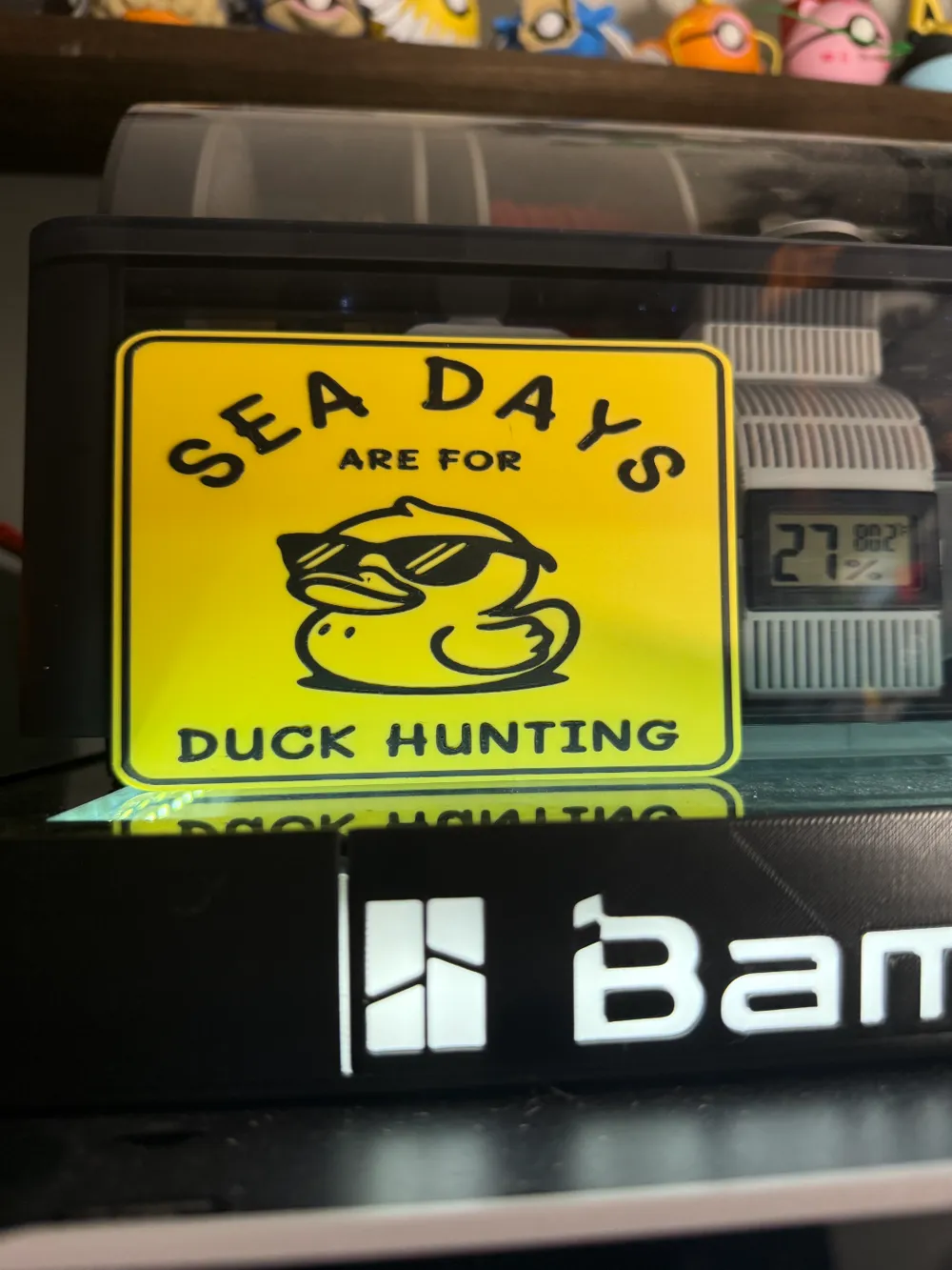 SEA DAYS ARE FOR DUCK HUNTING SIGN by 3DPrinting4fun MakerWorld ...