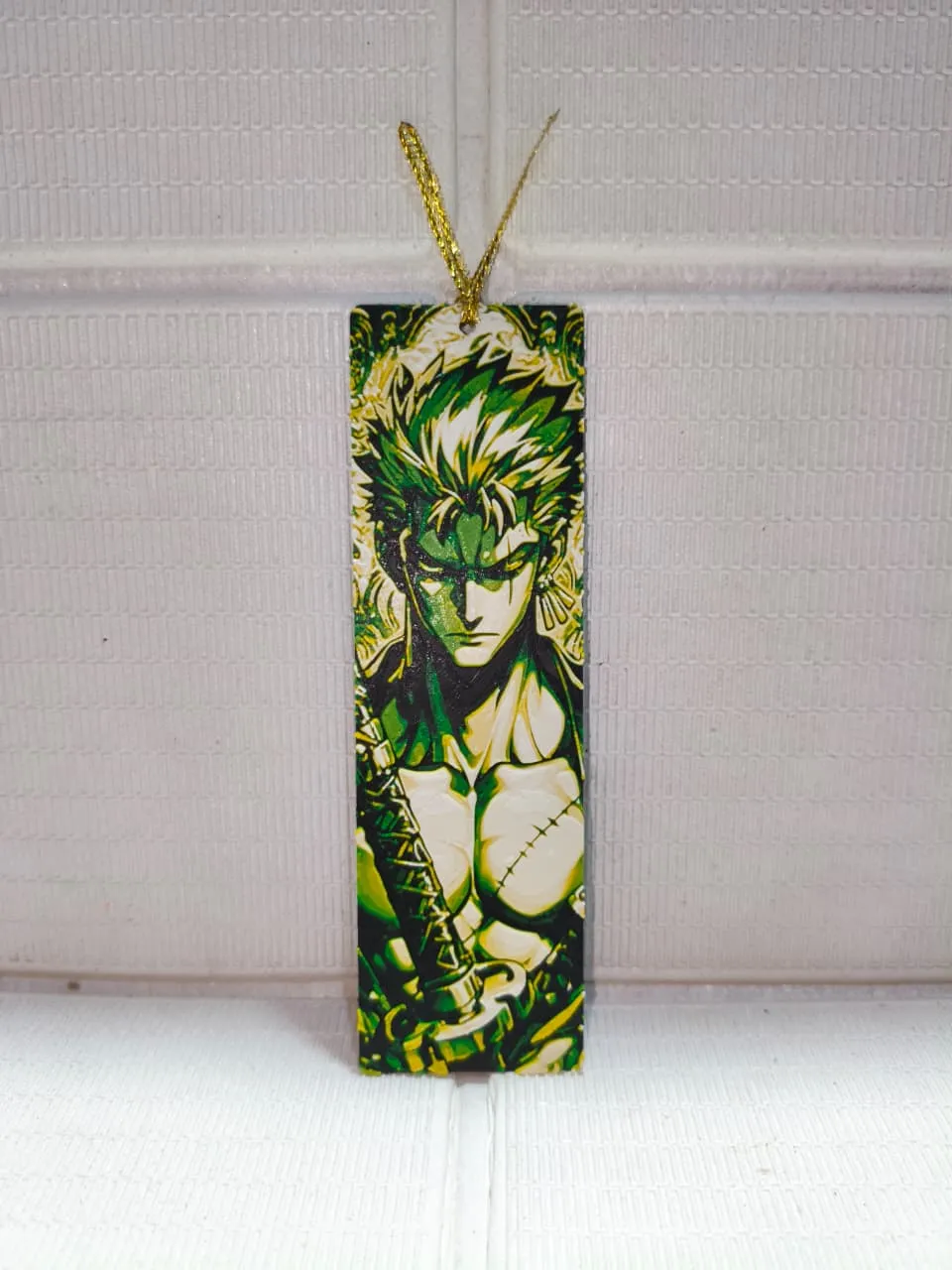One Piece - Roronoa Zoro Bookmark - Free 3D Print Model - MakerWorld