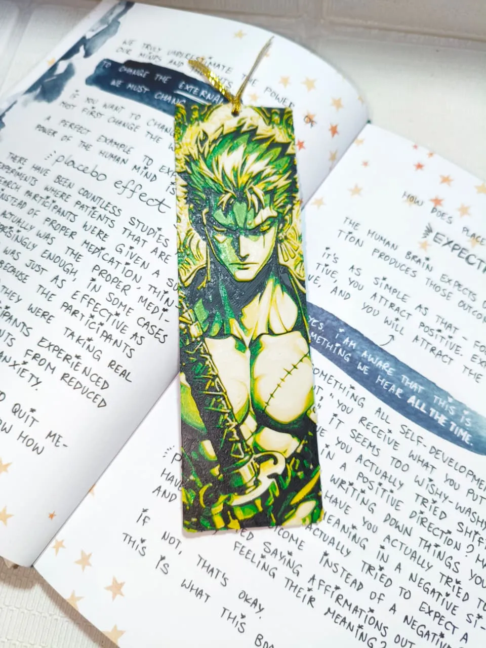 One Piece - Roronoa Zoro Bookmark - Free 3D Print Model - MakerWorld