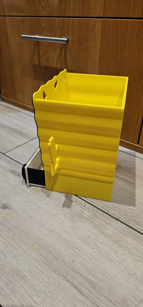 SpongeBob desk organizer for crayons pencils pen - Free 3D Print Model ...