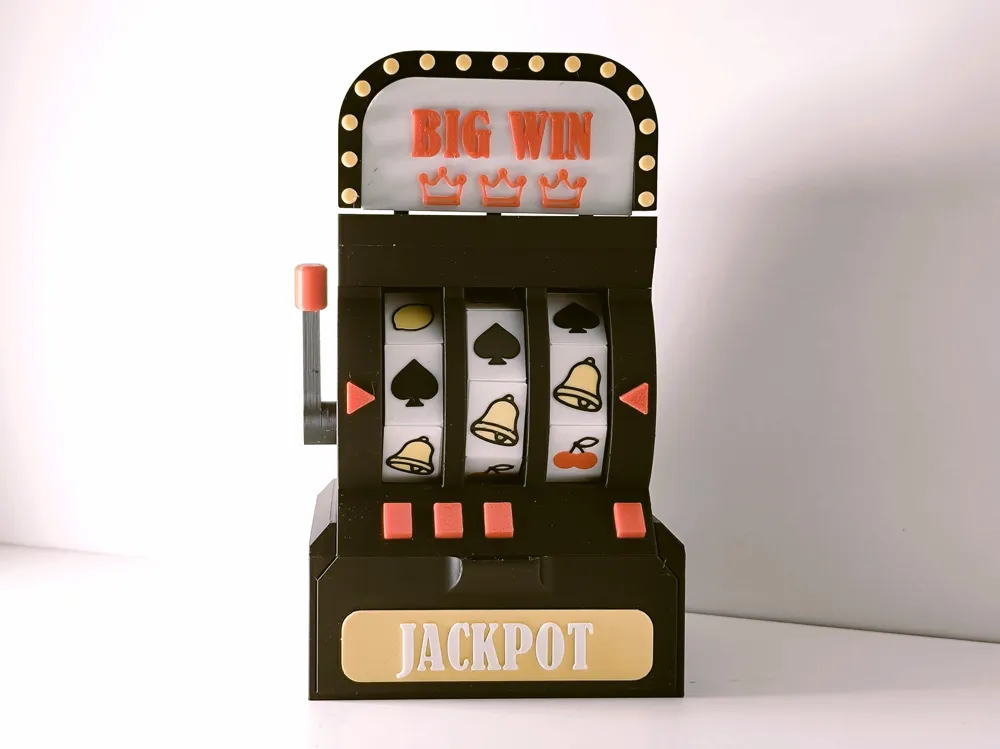 Spinning Slot Machine by YETI 3design MakerWorld: Download Free 3D Models