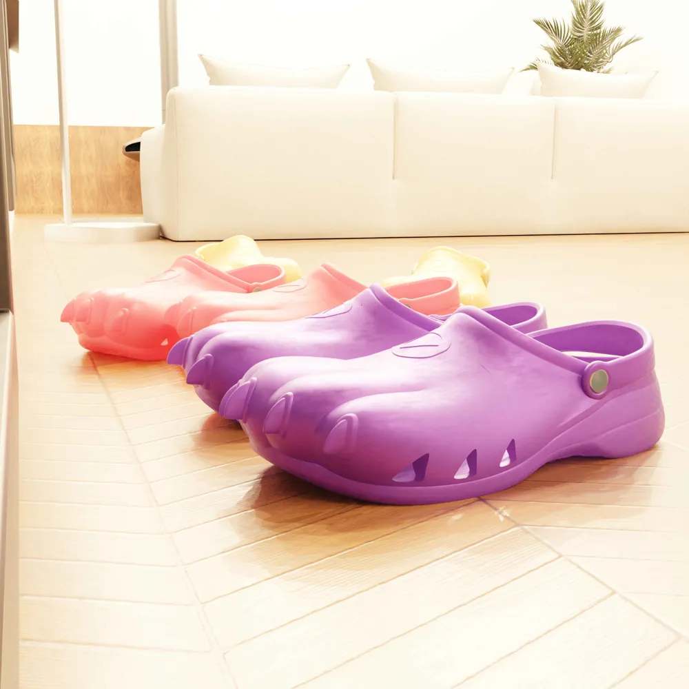Claw Crocs Shoes - Fully 3D Printed Remixed by CosmicNimbus - MakerWorld
