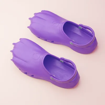 Claw Crocs Shoes - Fully 3D Printed Remixed by CosmicNimbusMakerWorld ...