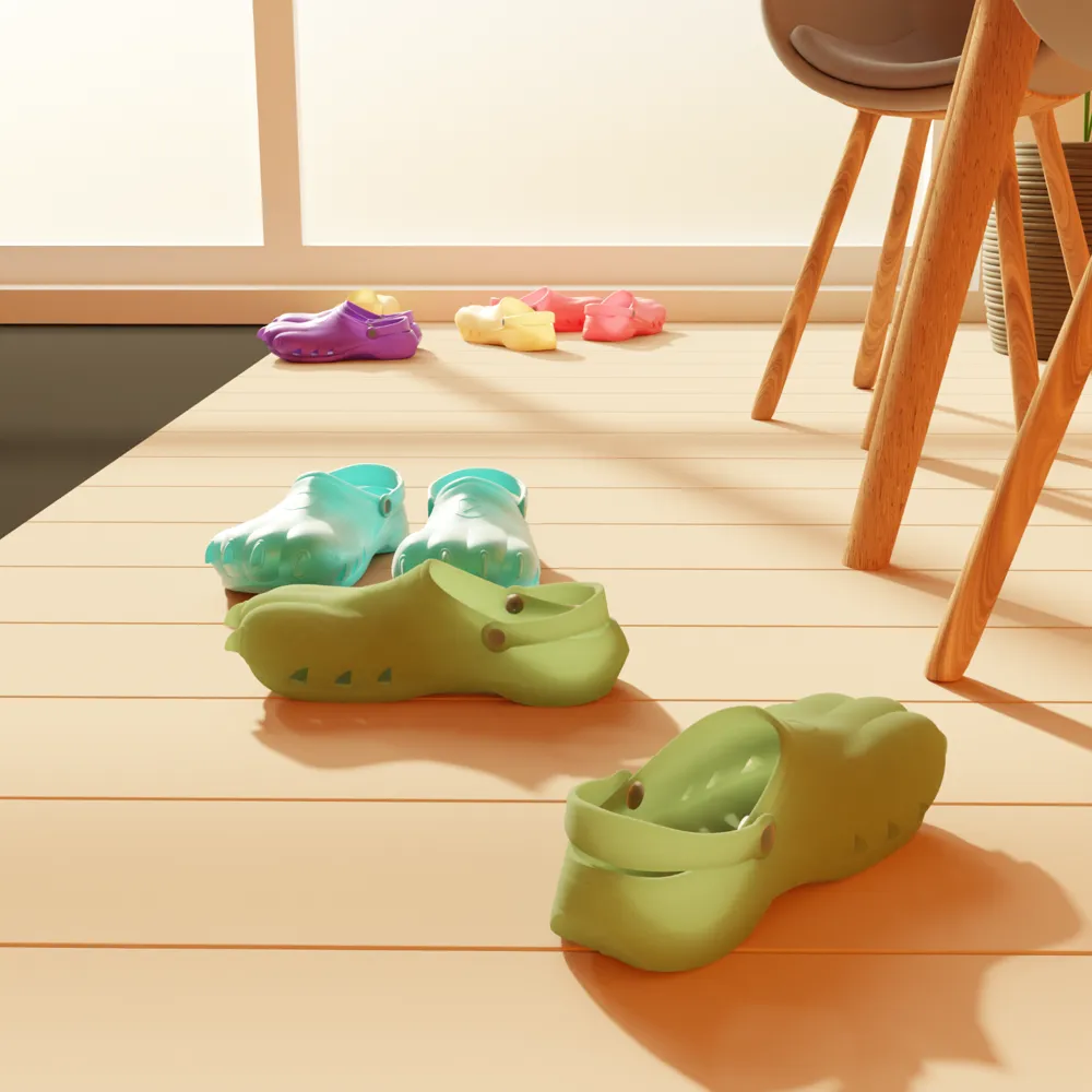 Claw Crocs Shoes - Fully 3D Printed Remixed by CosmicNimbus MakerWorld ...