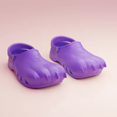 Claw Crocs Shoes - Fully 3D Printed Remixed by CosmicNimbusMakerWorld ...