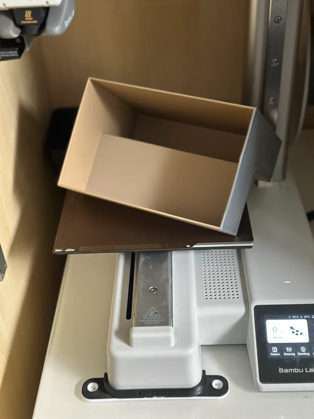 A1/A1 Mini waste container for the edge of the table. - Free 3D Print ...