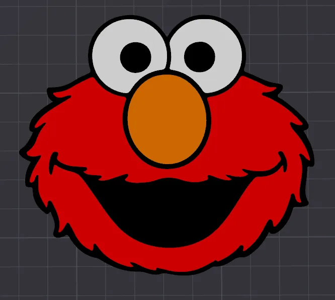 Elmo Coaster by dom.ter - MakerWorld