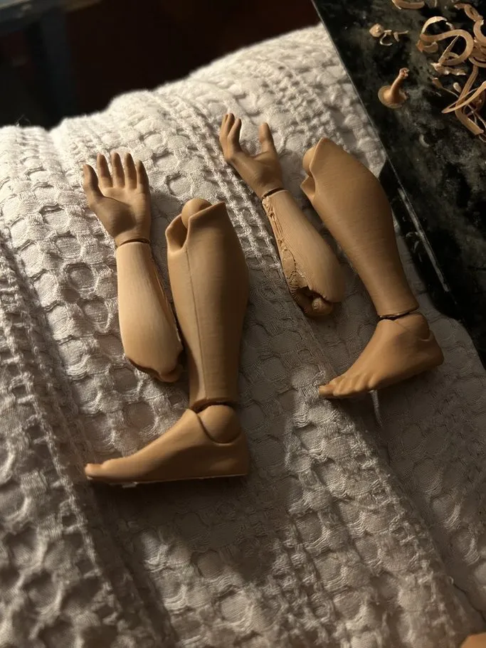 PLA-Boy, 1.0 - Posable Artist Dummy Mannequin - Free 3D Print Model ...