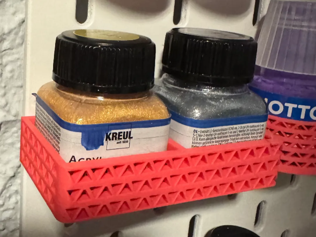 Paint Holder Skadis Wall for Model Paints by raffa999 MakerWorld ...