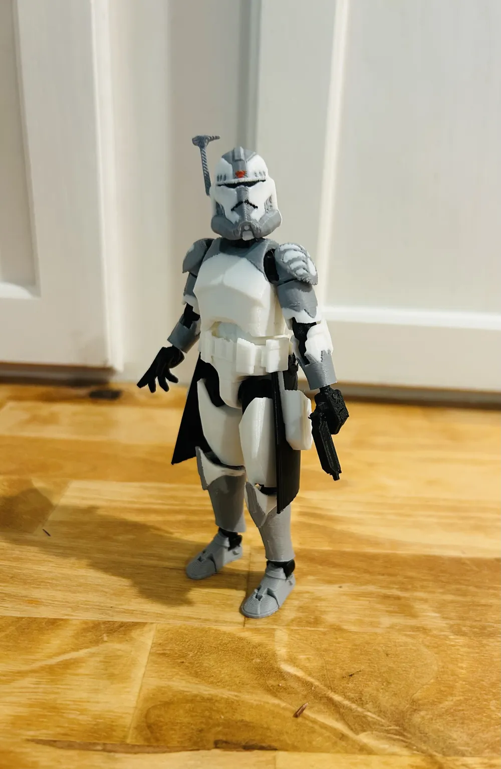 Commander Wolffe X Dummy 13 (Helmet and Kama) - Free 3D Print Model ...