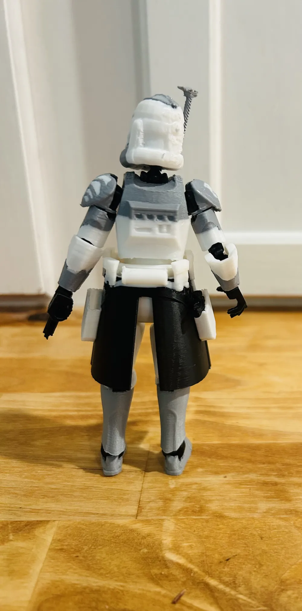 Commander Wolffe X Dummy 13 (Helmet and Kama) - Free 3D Print Model ...