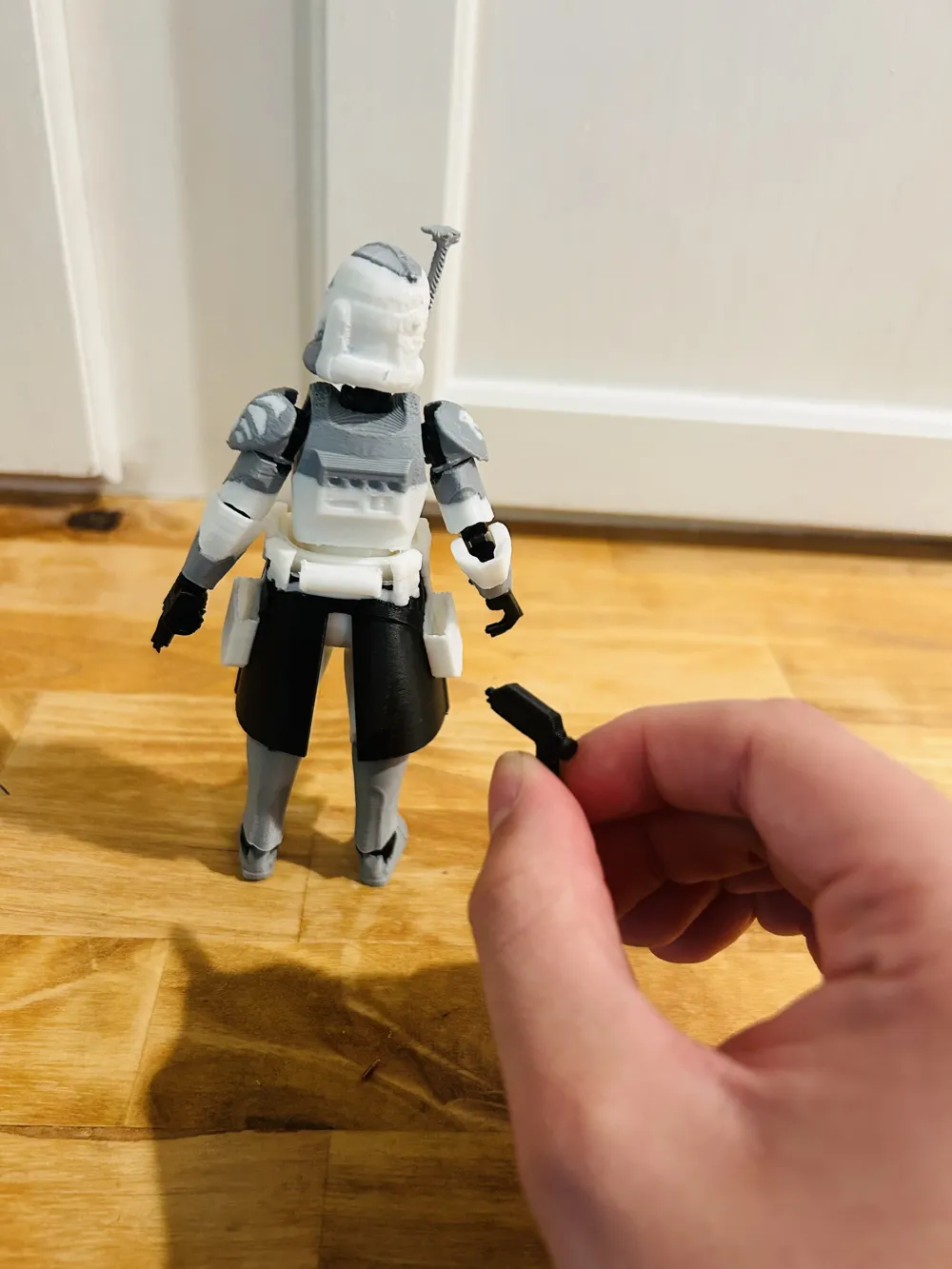 Commander Wolffe X Dummy 13 (Helmet and Kama) - Free 3D Print Model ...