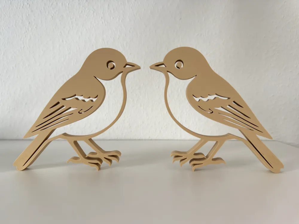 Decorative Bird Spring and Easter - Free 3D Print Model - MakerWorld