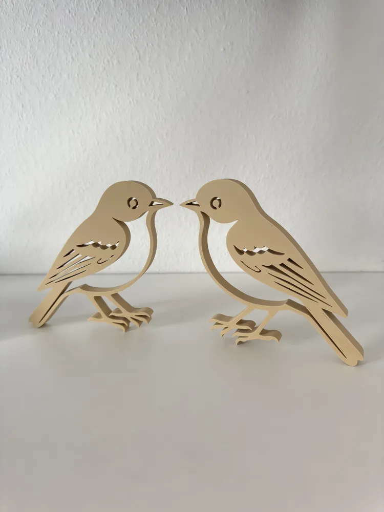 Decorative Bird Spring and Easter - Free 3D Print Model - MakerWorld