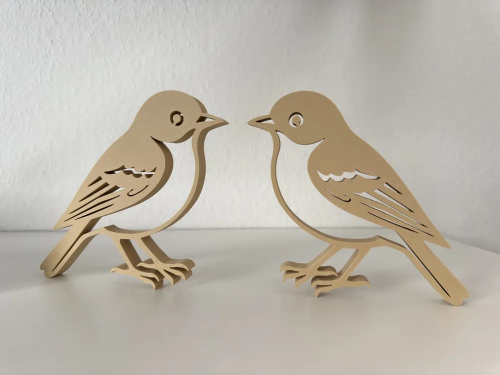 Decorative Bird Spring and Easter - Free 3D Print Model - MakerWorld