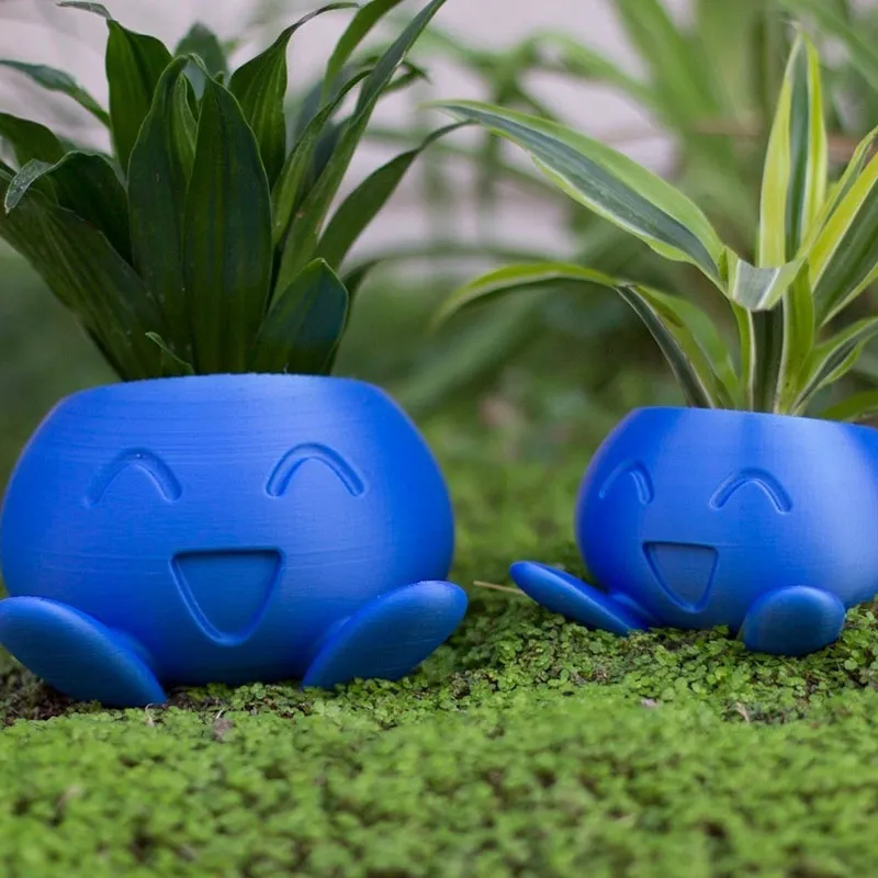 Pokemon Oddish Planter - Free 3D Print Model - MakerWorld