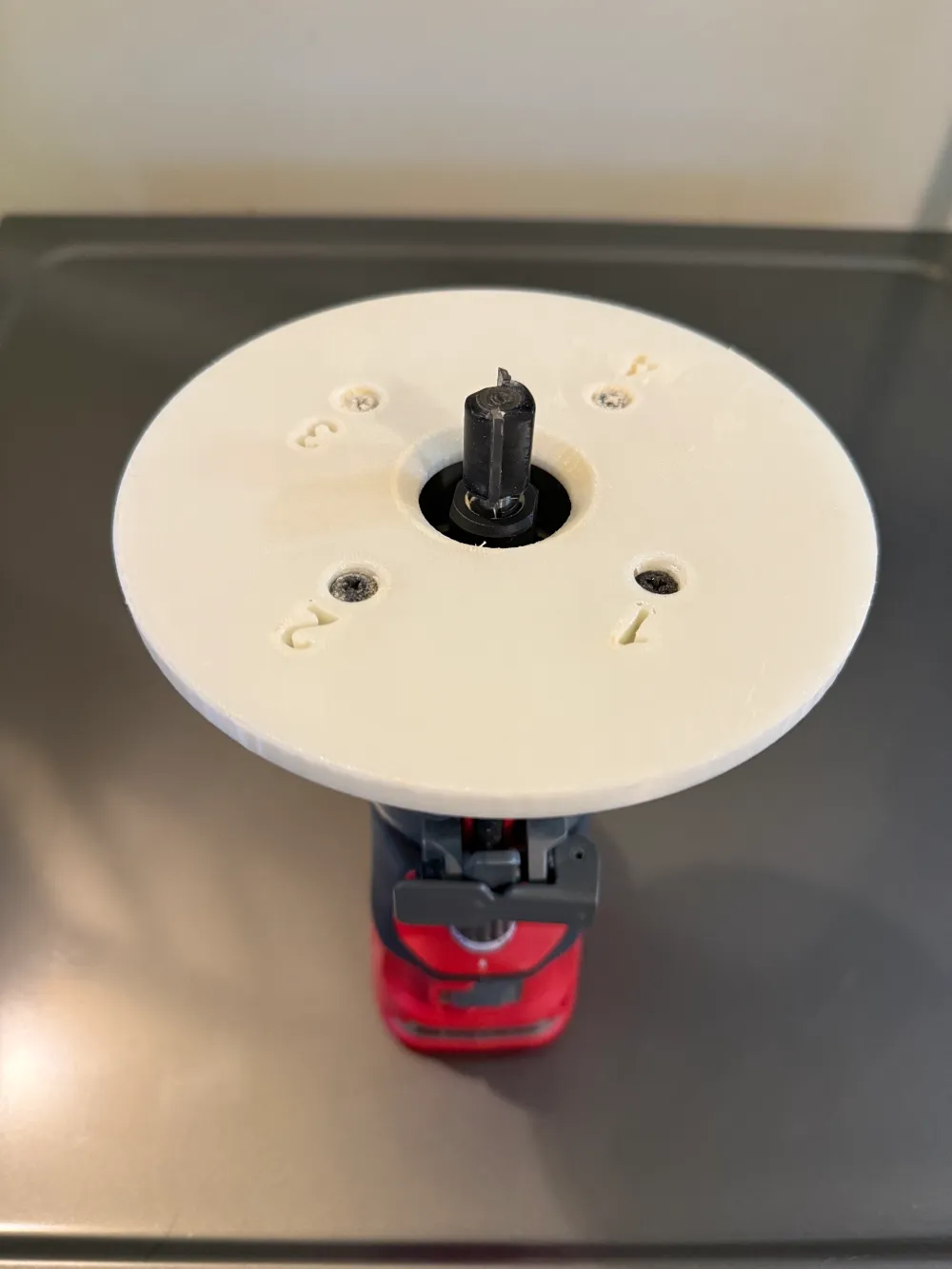 Craftsman Router Base Plate - 5.75" Diameter by Lionjaw - MakerWorld