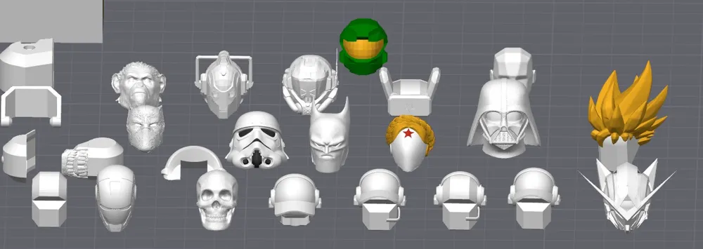 Dummy 13 heads by copicat - MakerWorld