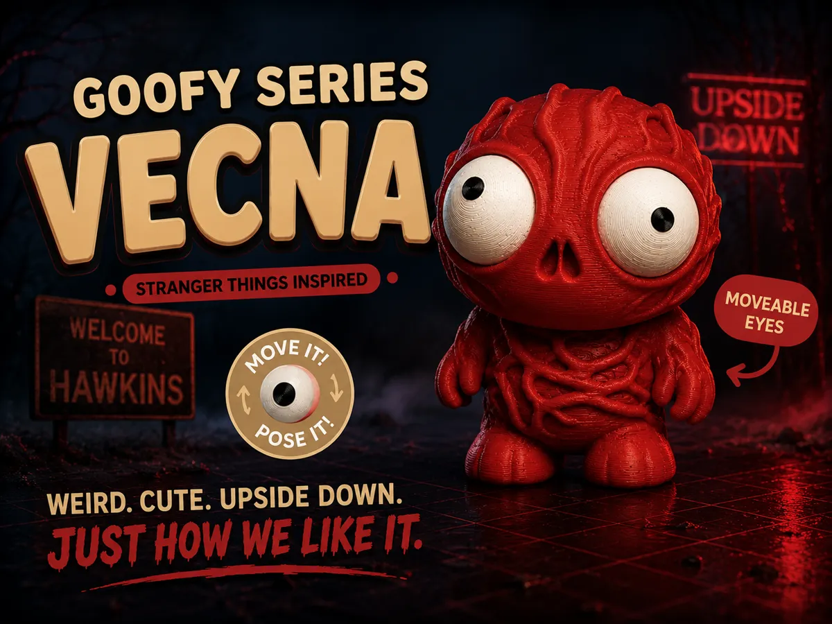 Goofy series – VECNA Movable Eyes NOAMS - Free 3D Print Model - MakerWorld