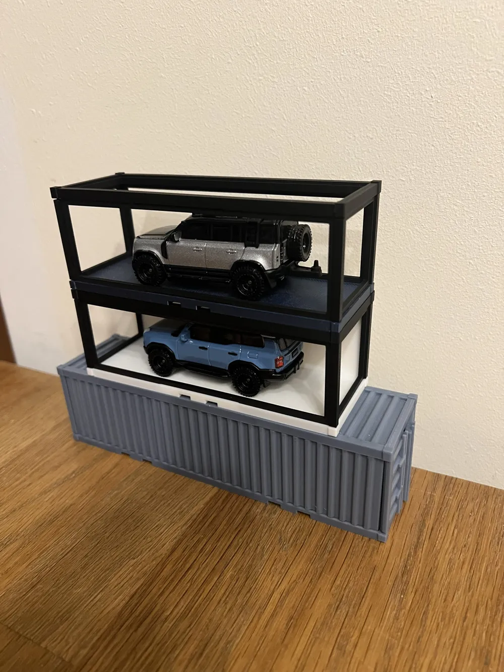 show frame 3/4 container 1/64 hotwheel, matchbox by Sir_Stigma MakerWorld: Download Free 3D Models