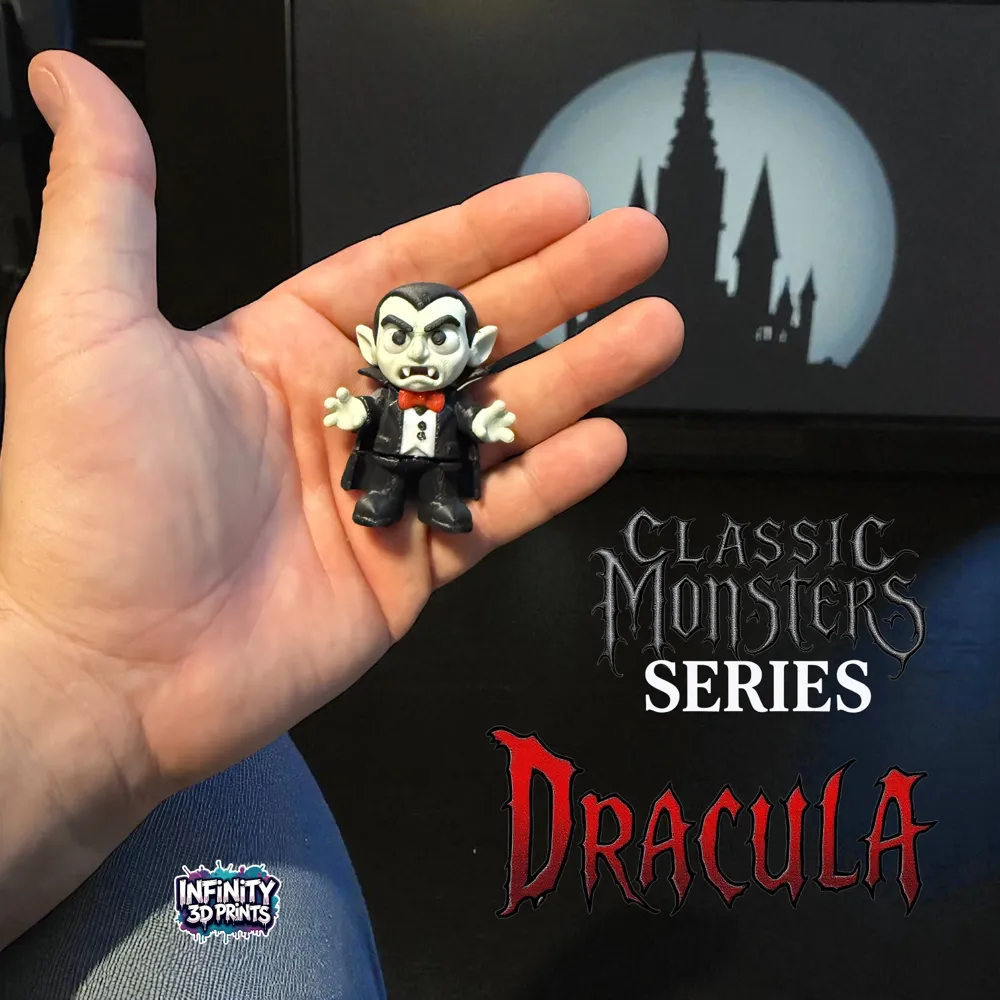 DRACULA - MINI FLEXI - CLASSIC MONSTER SERIES by INFINITY 3D PRINTS ...